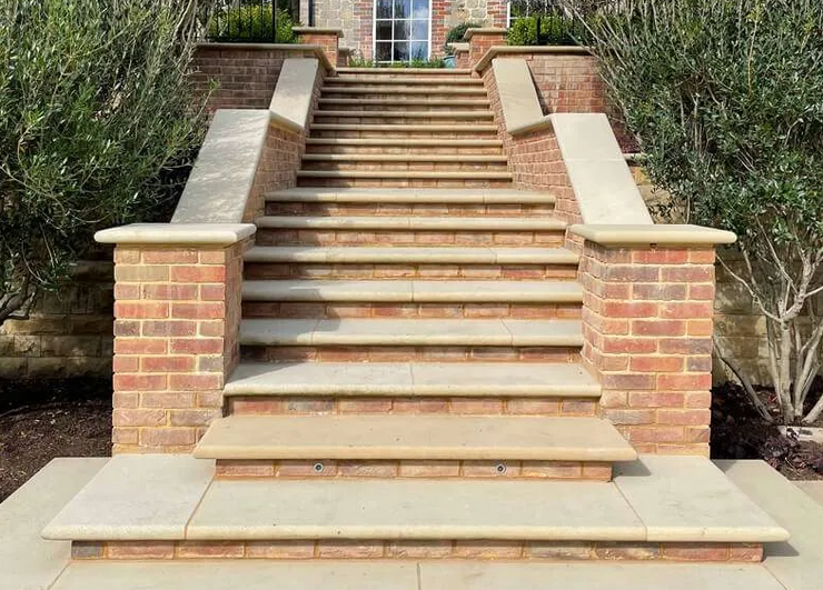 Steps & Risers | Britannia Stone | New & Reclaimed Stone