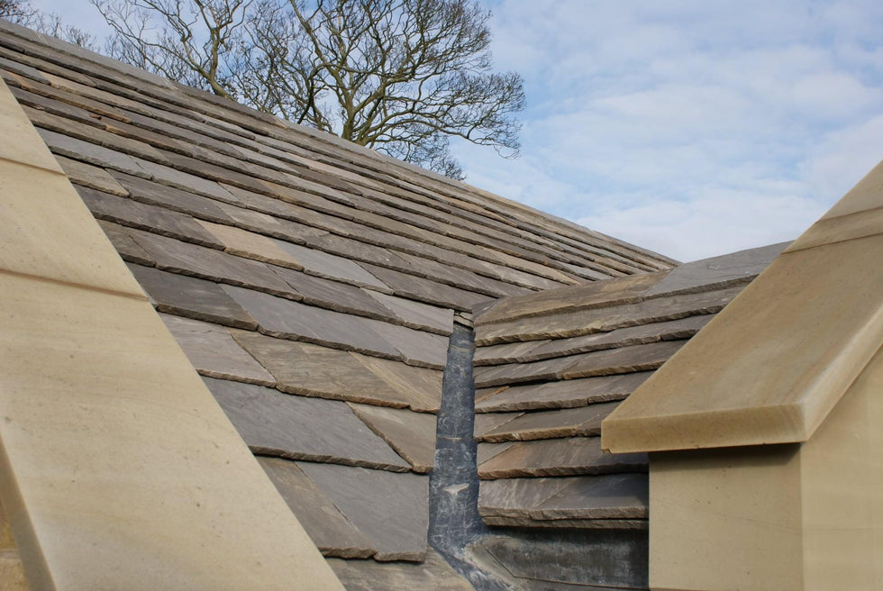 Water Tabling | House Gable Stone Coping Toppers – Britannia Stone