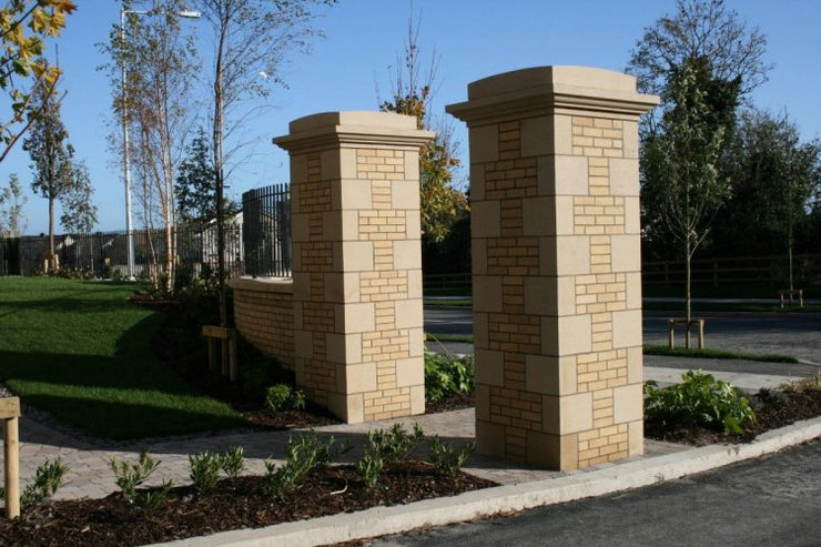 Stone Pillars & Caps | Bespoke Natural Stone Pillars – Britannia Stone
