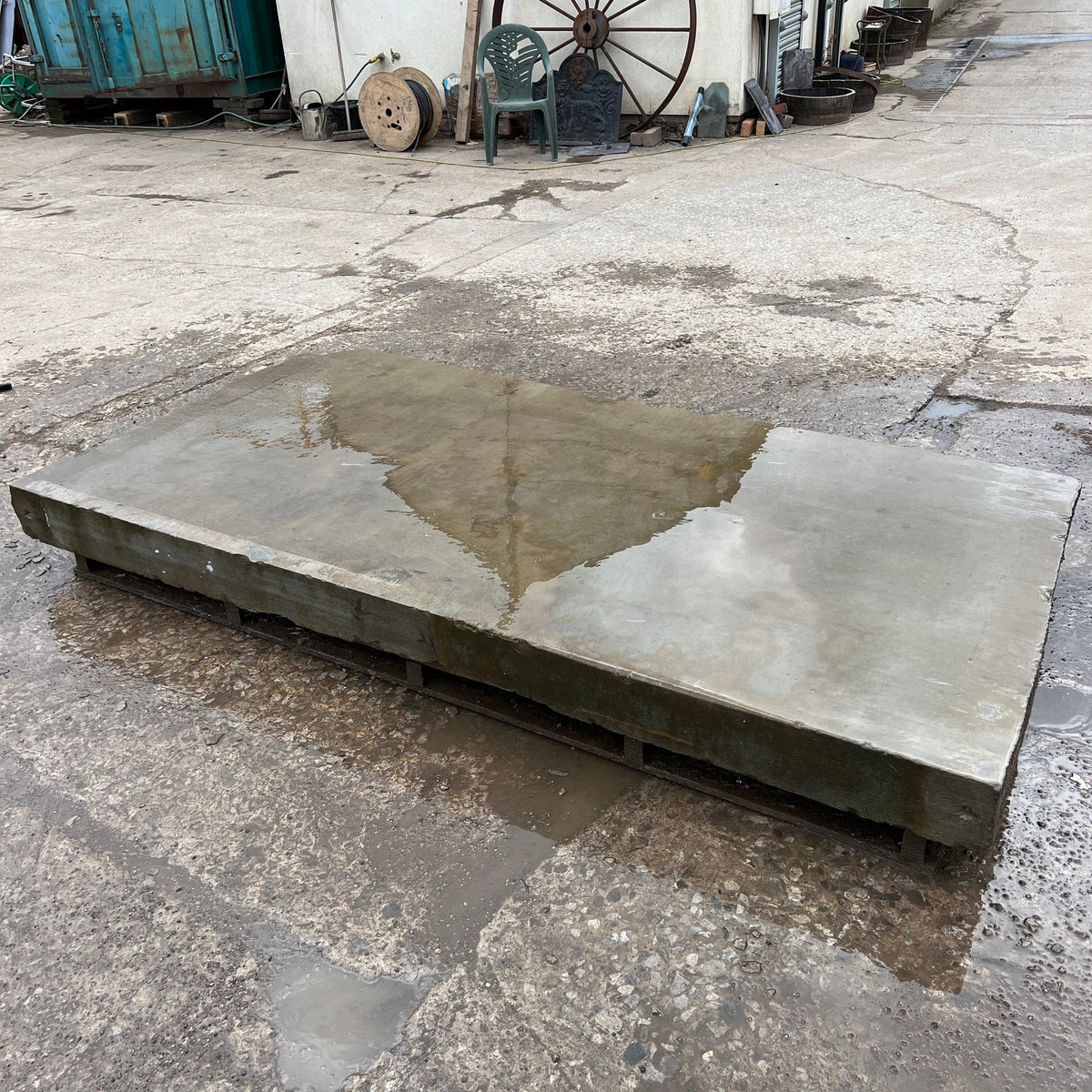 Enormous Reclaimed Slab Flag Stone | Large Flagstone – Britannia Stone