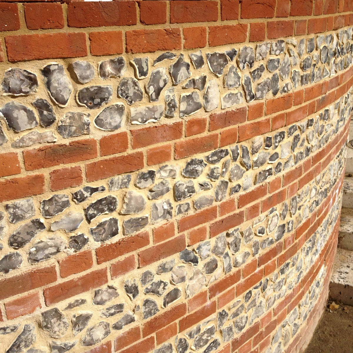 Knapped Flint Stone Walling – Britannia Stone