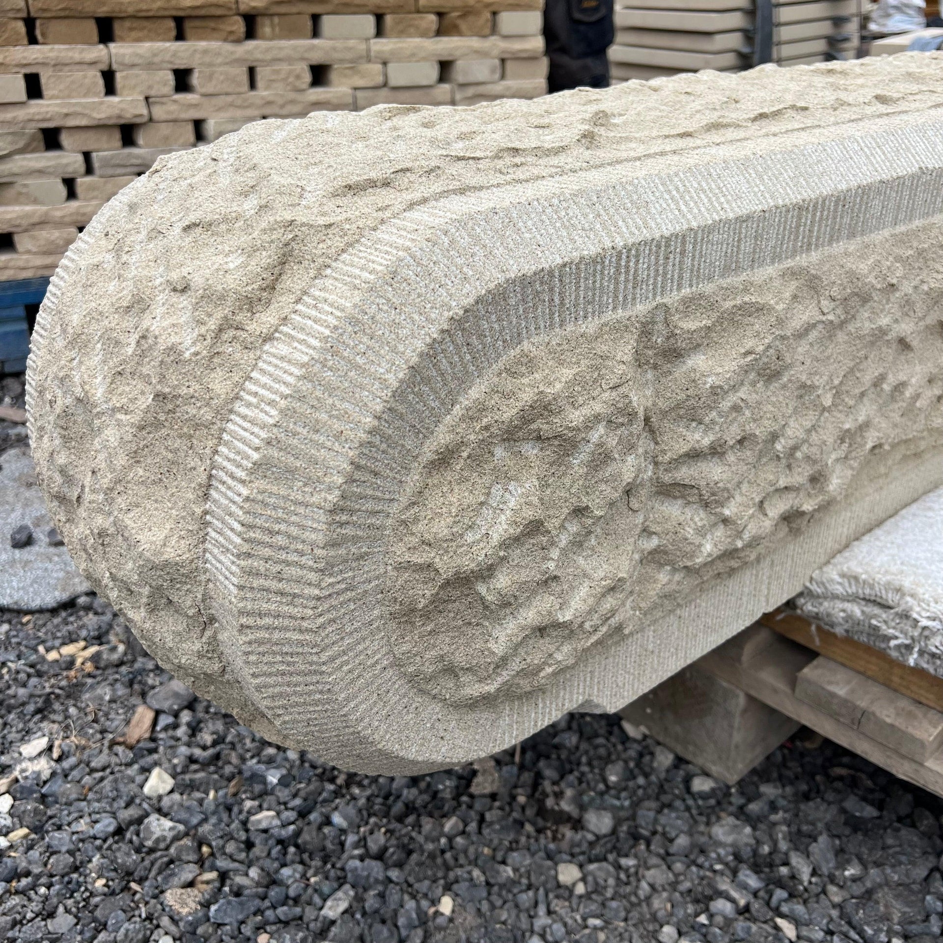 Natural Stone Gate Post Pillar | Britannia Stone
