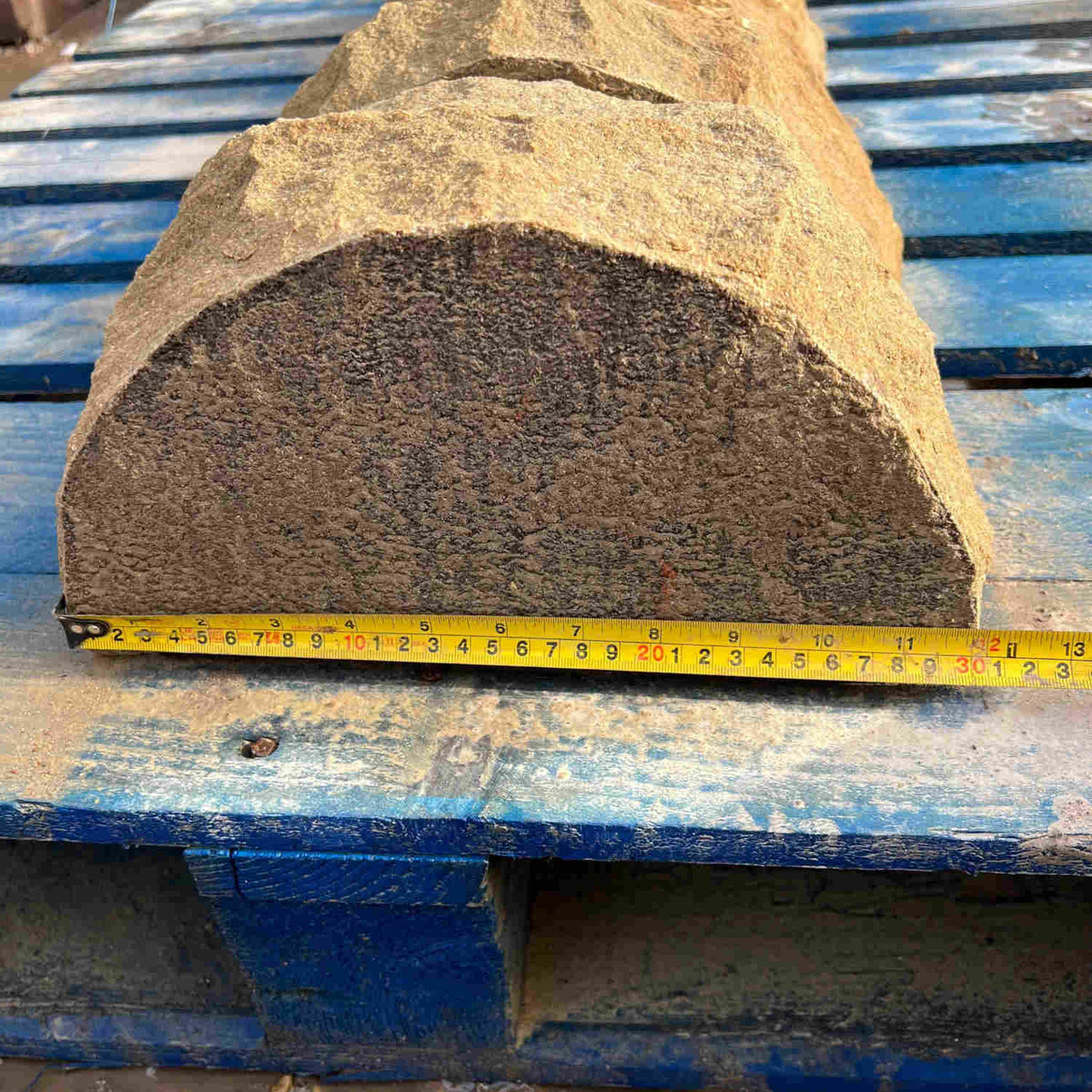 Stone Saddleback Half Round Wall Coping Stones – Britannia Stone