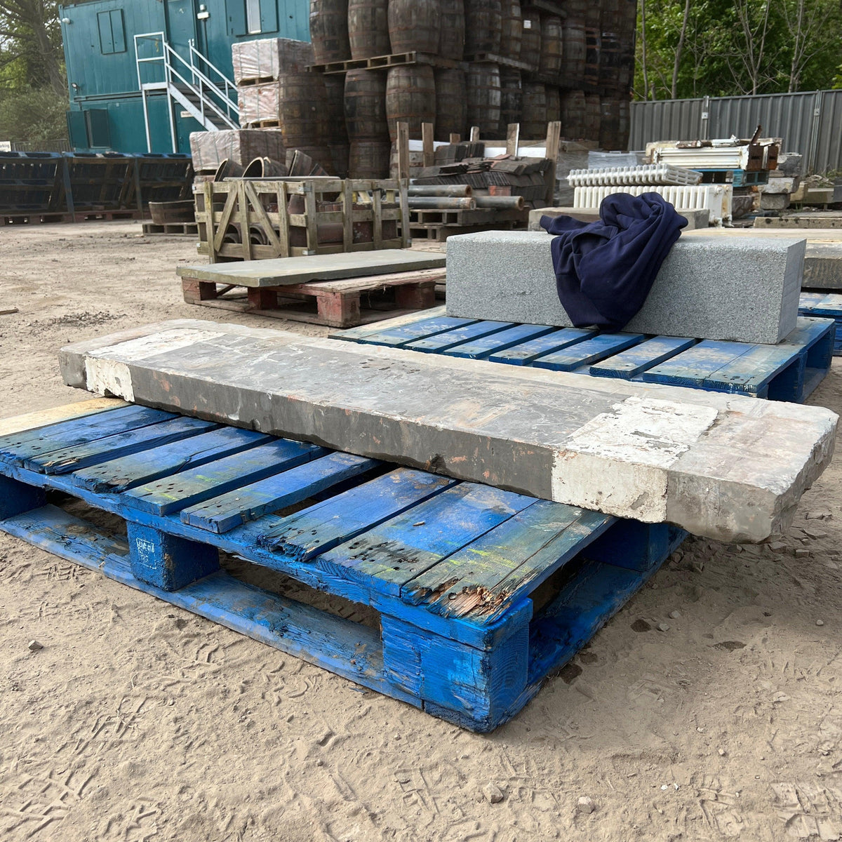 Reclaimed Limestone Steps 60" Stone Steps, Step Stones – Britannia Stone