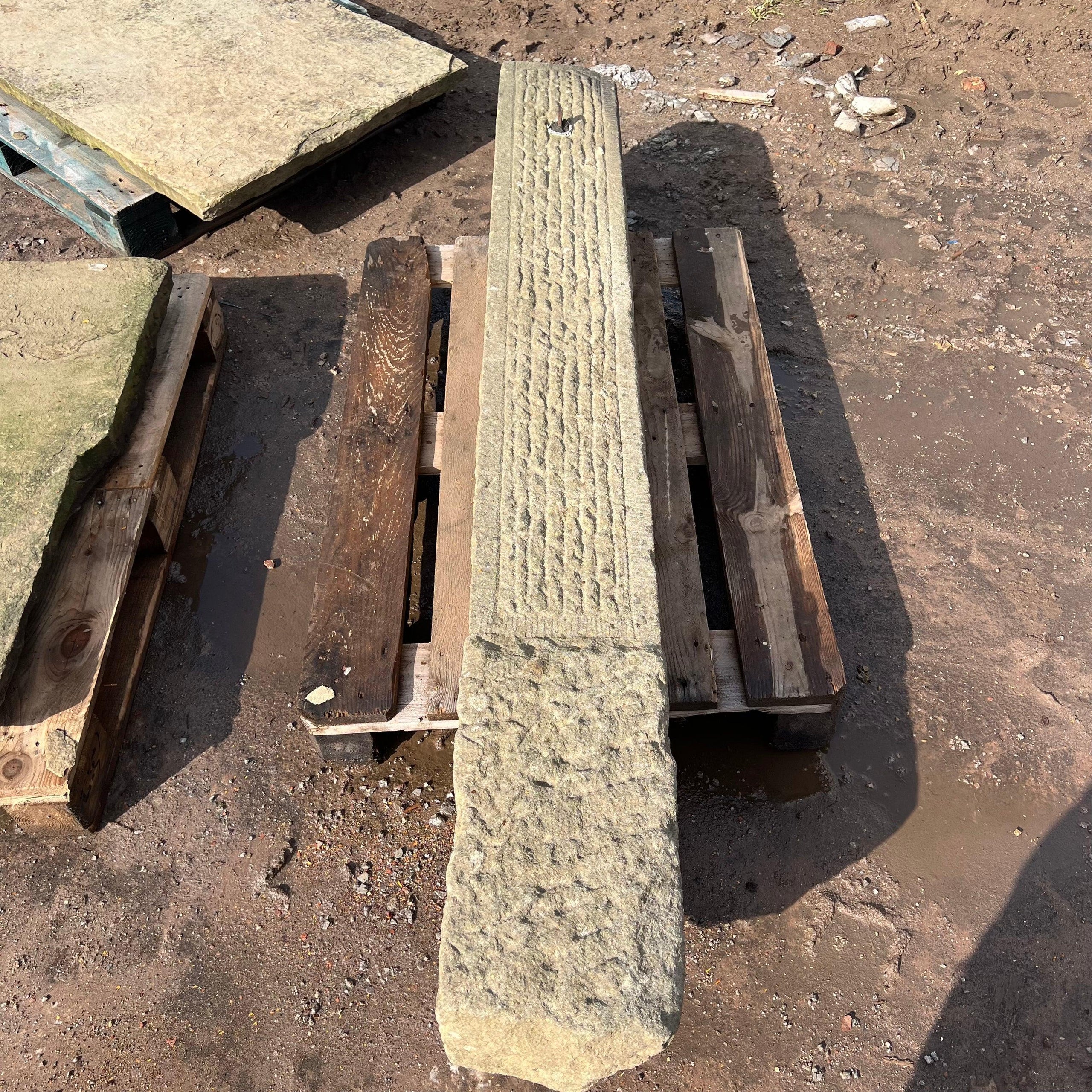 Reclaimed Natural Stone Pillar | Stone Gateway Pillar. – Britannia Stone