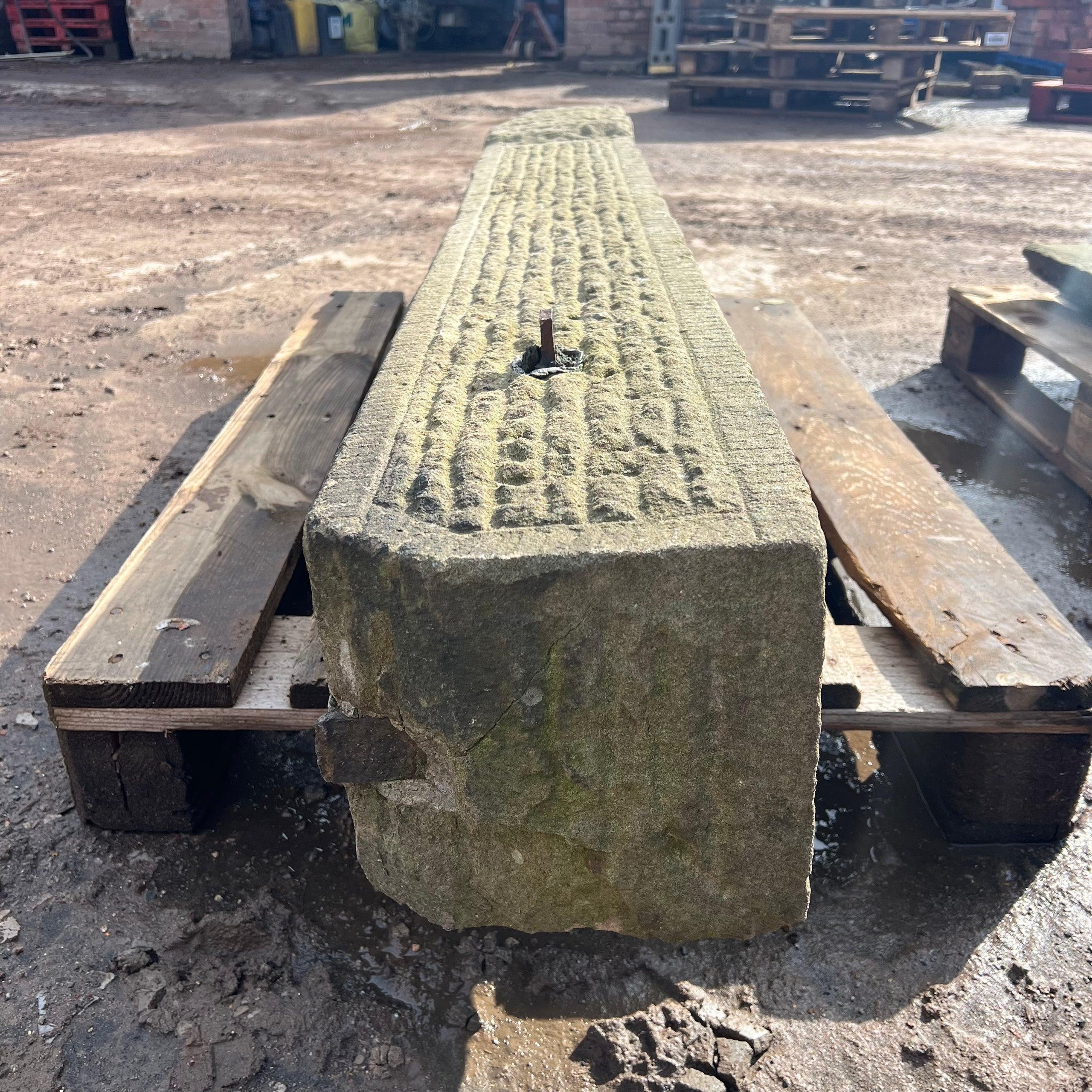 Reclaimed Natural Stone Pillar | Stone Gateway Pillar. – Britannia Stone