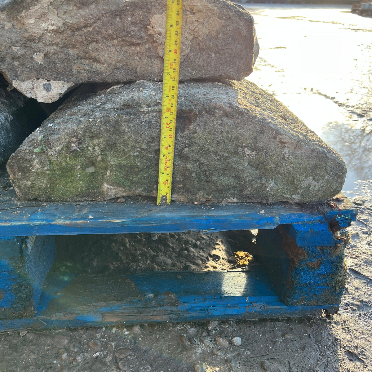 Reclaimed Natural Stone Wall Coping | Reclaimed Brick – Britannia Stone