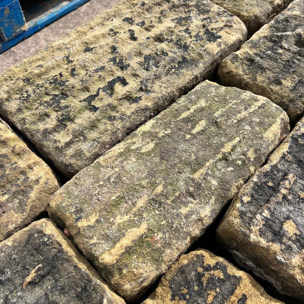 Reclaimed Parallel Punch Building Stone - Dressed & Backed Off - Per S ...