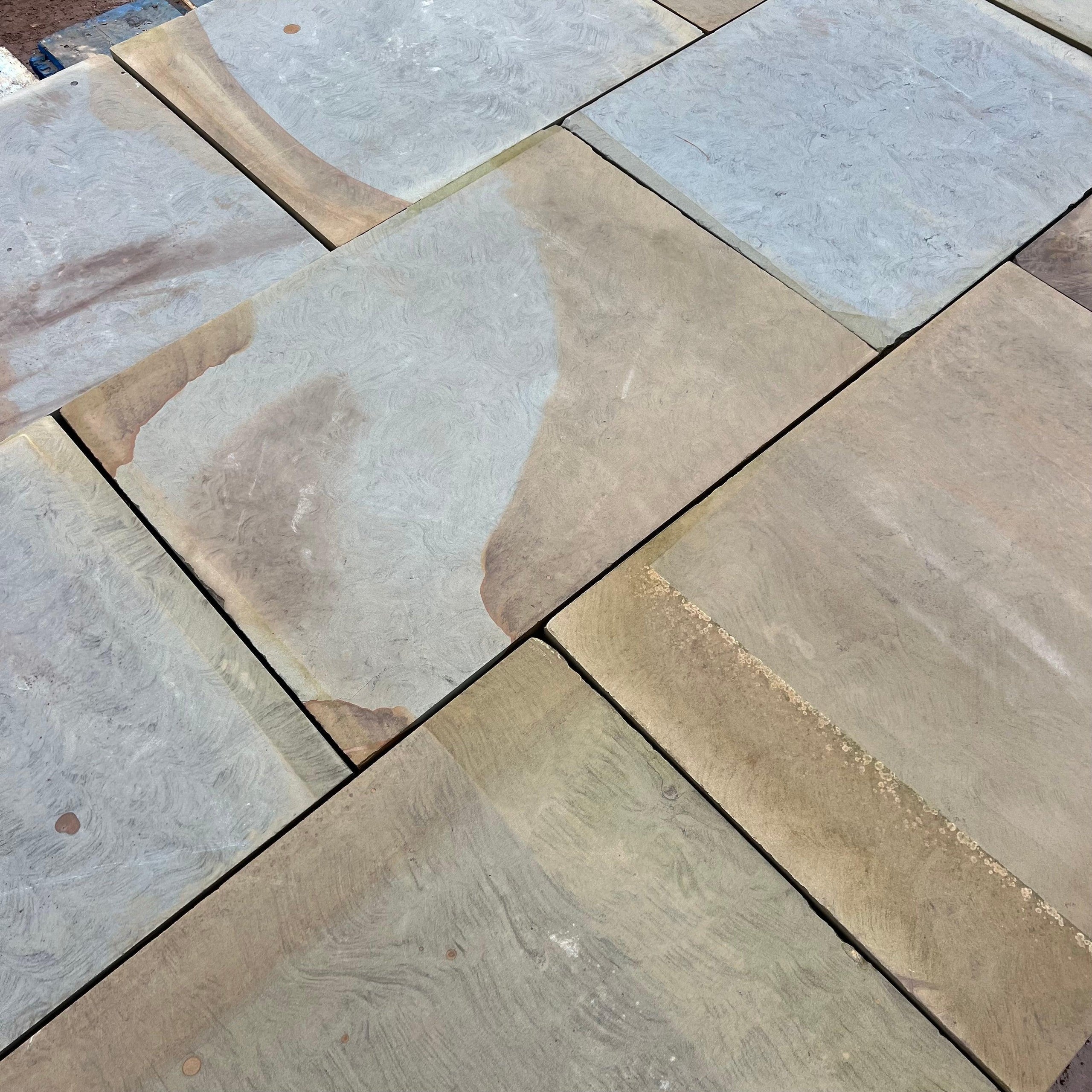 Reclaimed Scoutmoor, Yorkshire Stone Paving Flag Stones – Britannia Stone