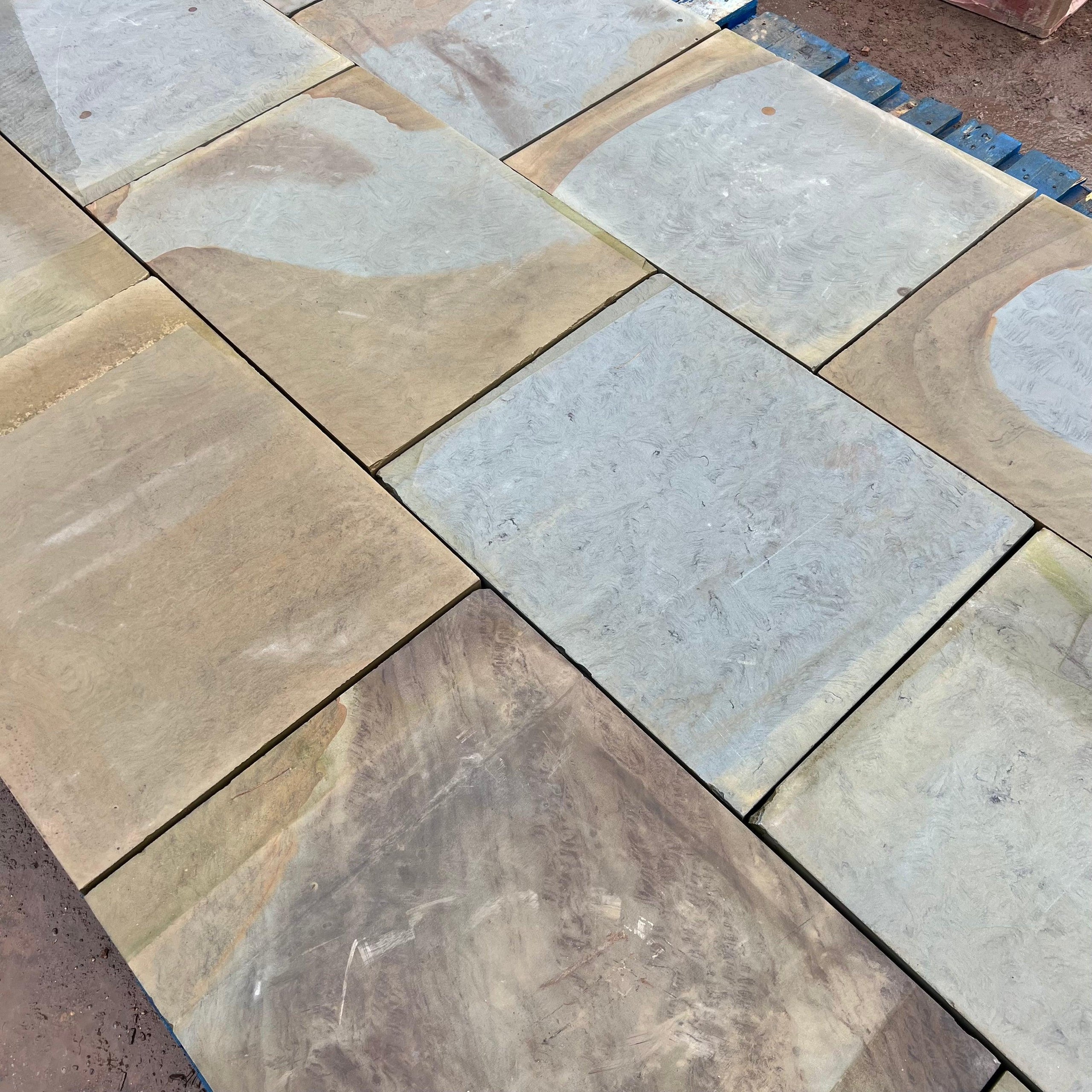 Reclaimed Scoutmoor, Yorkshire Stone Paving Flag Stones – Britannia Stone
